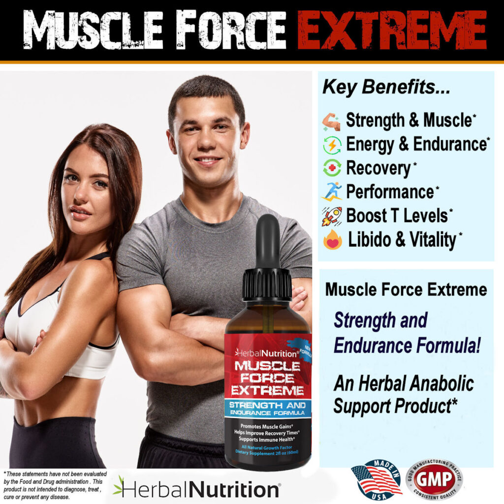 Muscle Building Supplement Force Extreme -Strength & Endurance