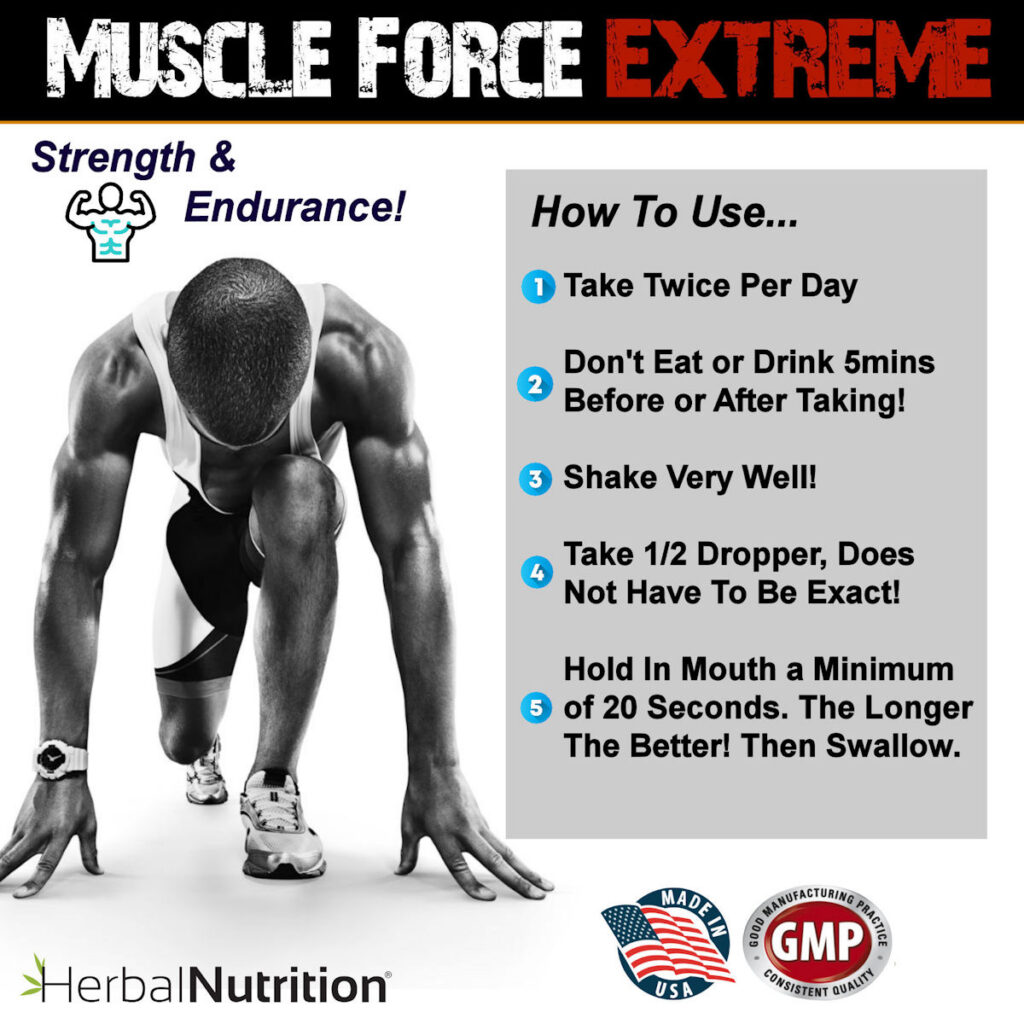 Muscle Building Supplement Force Extreme -Strength & Endurance