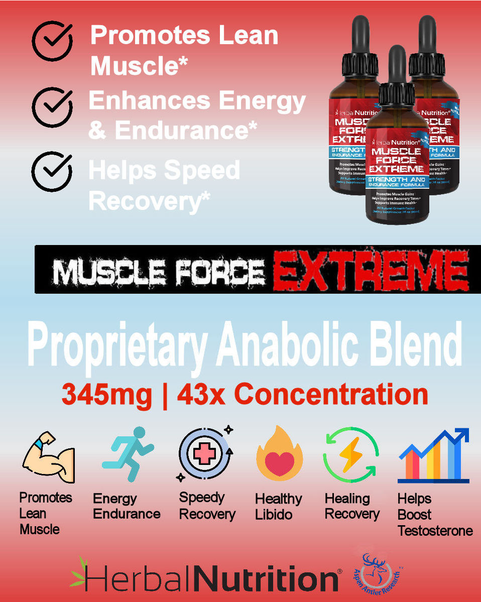 Muscle Building Supplement Force Extreme -Strength & Endurance