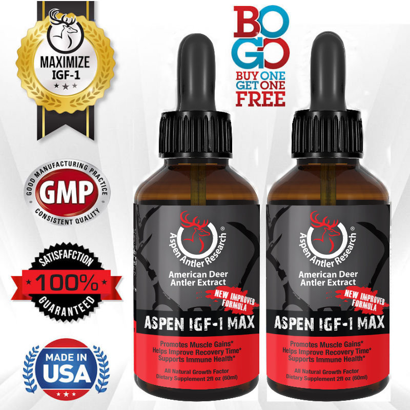 Deer Antler Spray Maximum Strength IGF-1 Supplement